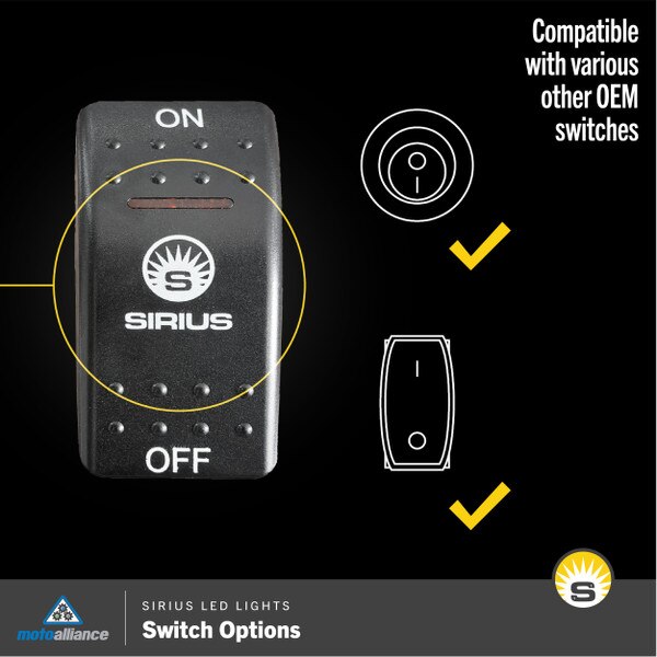 Sirius Curved Row Light Bar