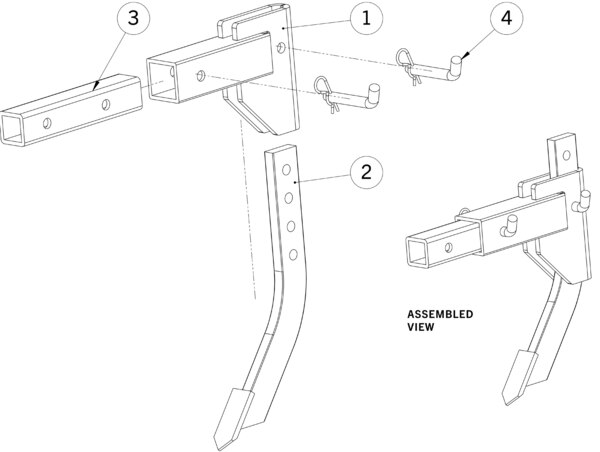 Impact Pro Middle Buster (IP4490_BK) Replacement Parts