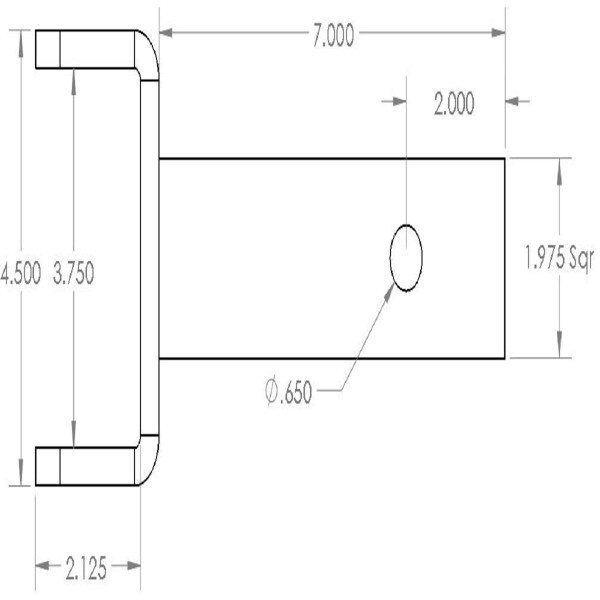 IMPACT IMPLEMENTS™ Sleeve Hitch Adapter