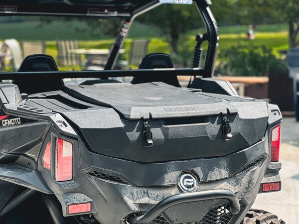 HIGHLANDS CARGO UTV Rear Storage Box for 2023-2025 CF Moto Z-Force 800 ...